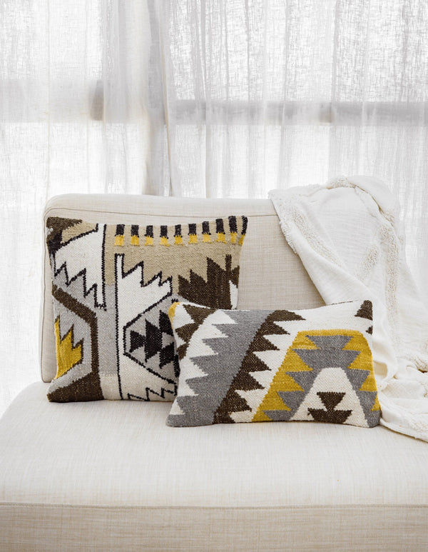 AZTEC CUSHION - SQUARE – Salt & Clay Living